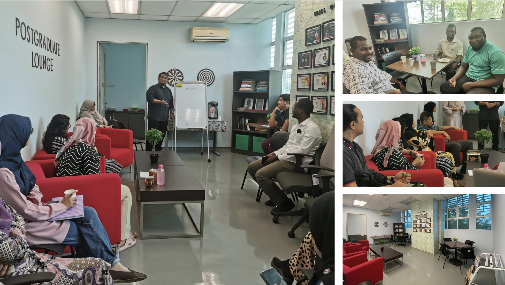 Lauching of Bioscience Department’s Postgraduate Lounge Room ...
