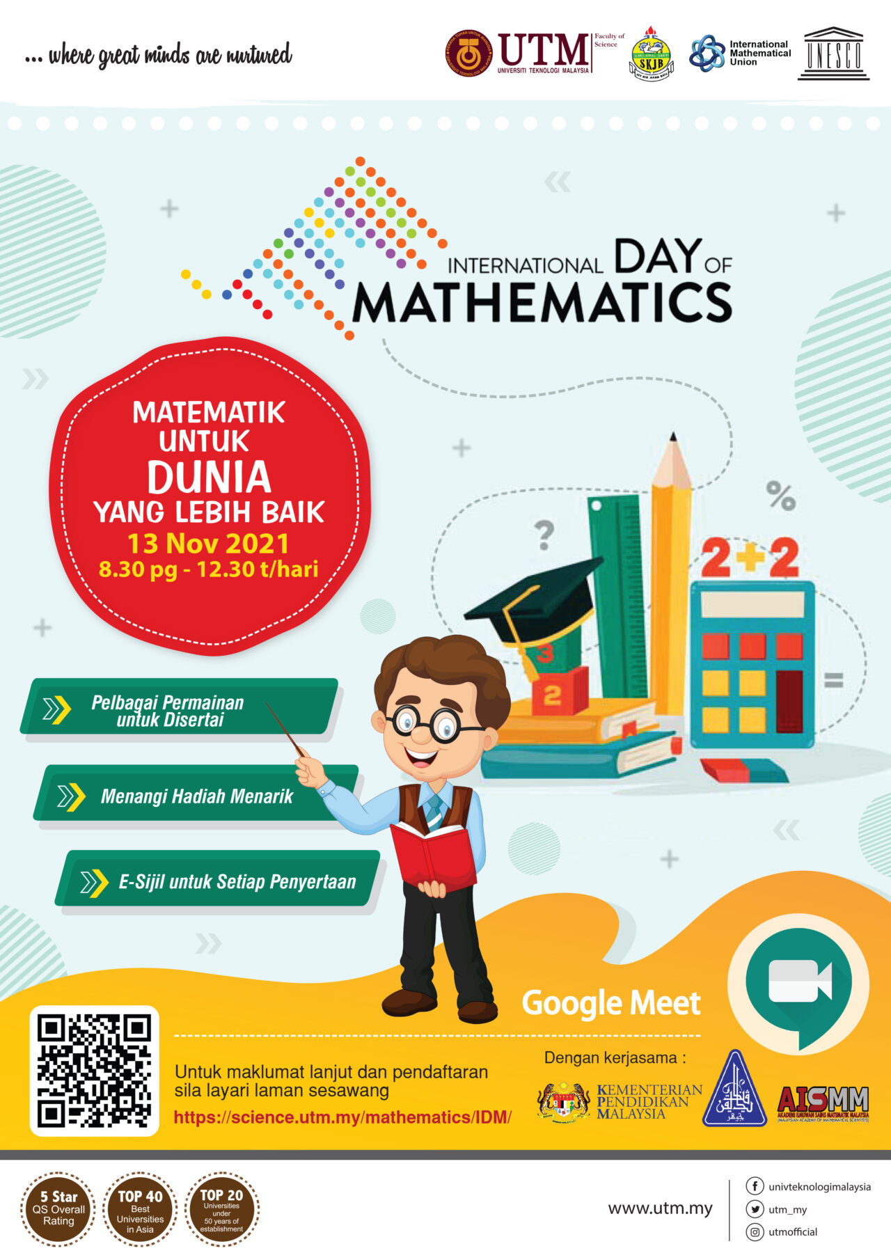 Department of Mathematical Sciences | Faculty of Science |UTM | Faculty ...