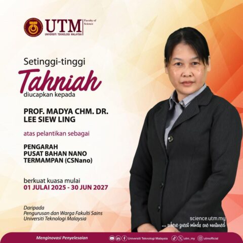 Congratulations to Prof. Madya ChM. Dr. Lee Siew Ling on Her Appointment as Director of CSNano ...