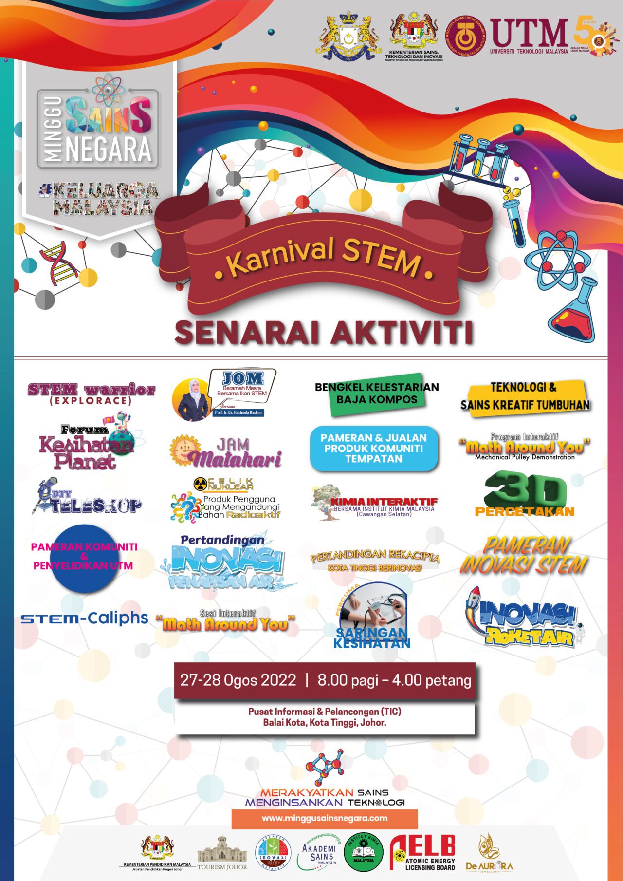 Sertai kami di Karnival STEM Merdeka sempena Minggu Sains Negara ...