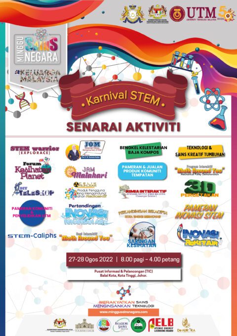 Sertai kami di Karnival STEM Merdeka sempena Minggu Sains Negara ...