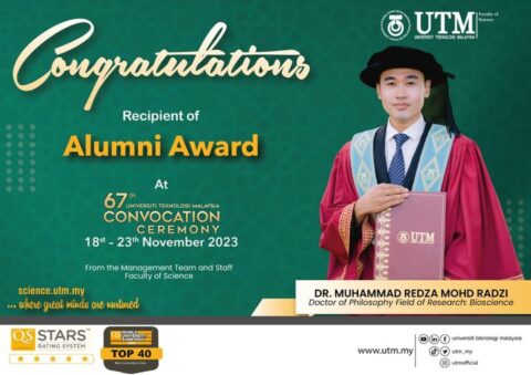 CONGRATULATIONS To Dr. Muhammad Redza Mohd Radzi | Faculty of Science ...