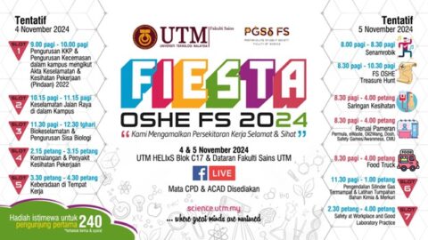JEMPUTAN PROGRAM FIESTA OSHE FS 2024 | Faculty of Science, Universiti ...
