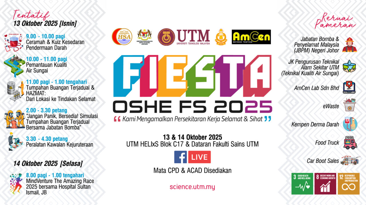 JEMPUTAN KE PROGRAM FIESTA OSHE FS 2025 | Faculty of Science ...